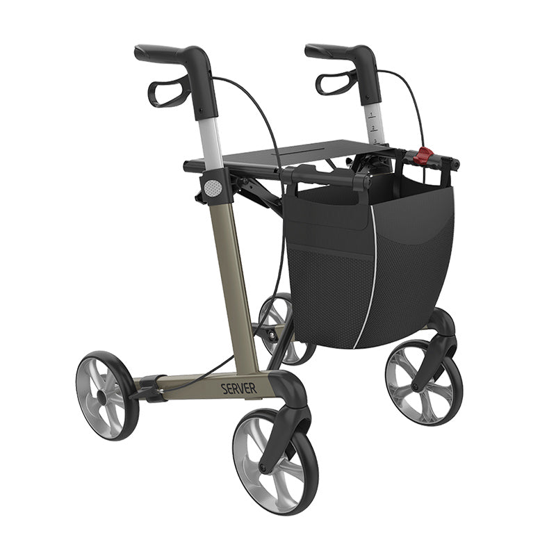 Server rollator - Champagne – Seniorshop